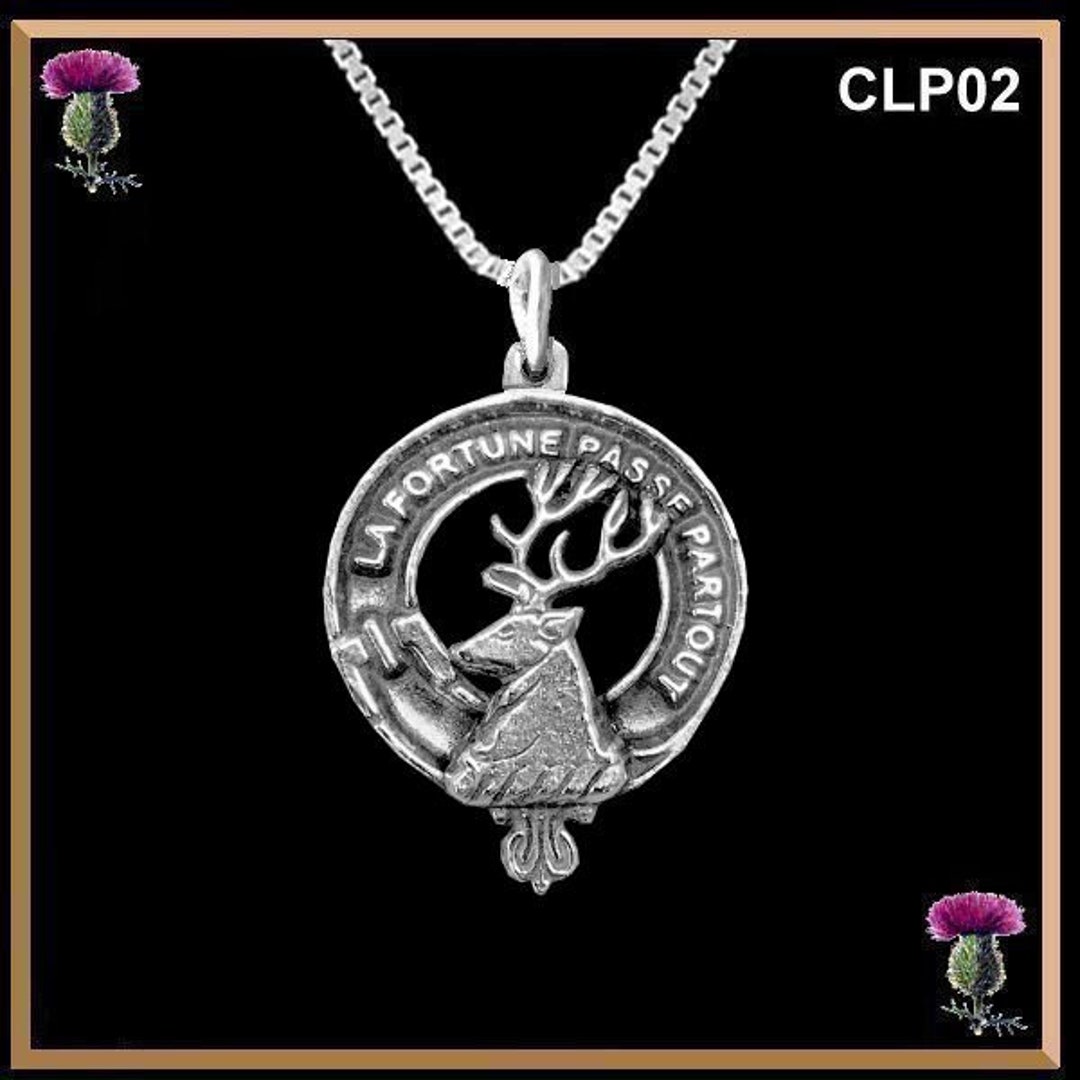 Rollo Clan Crest Scottish Pendant CLP02 - Etsy