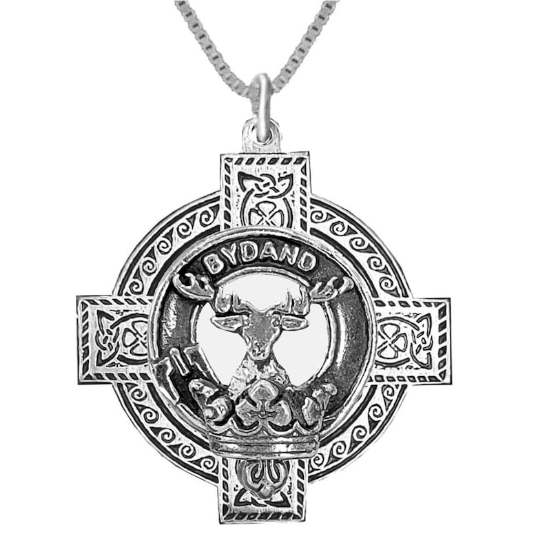 Gordon Clan Crest Celtic Cross Pendant Scottish CLP04 - Etsy