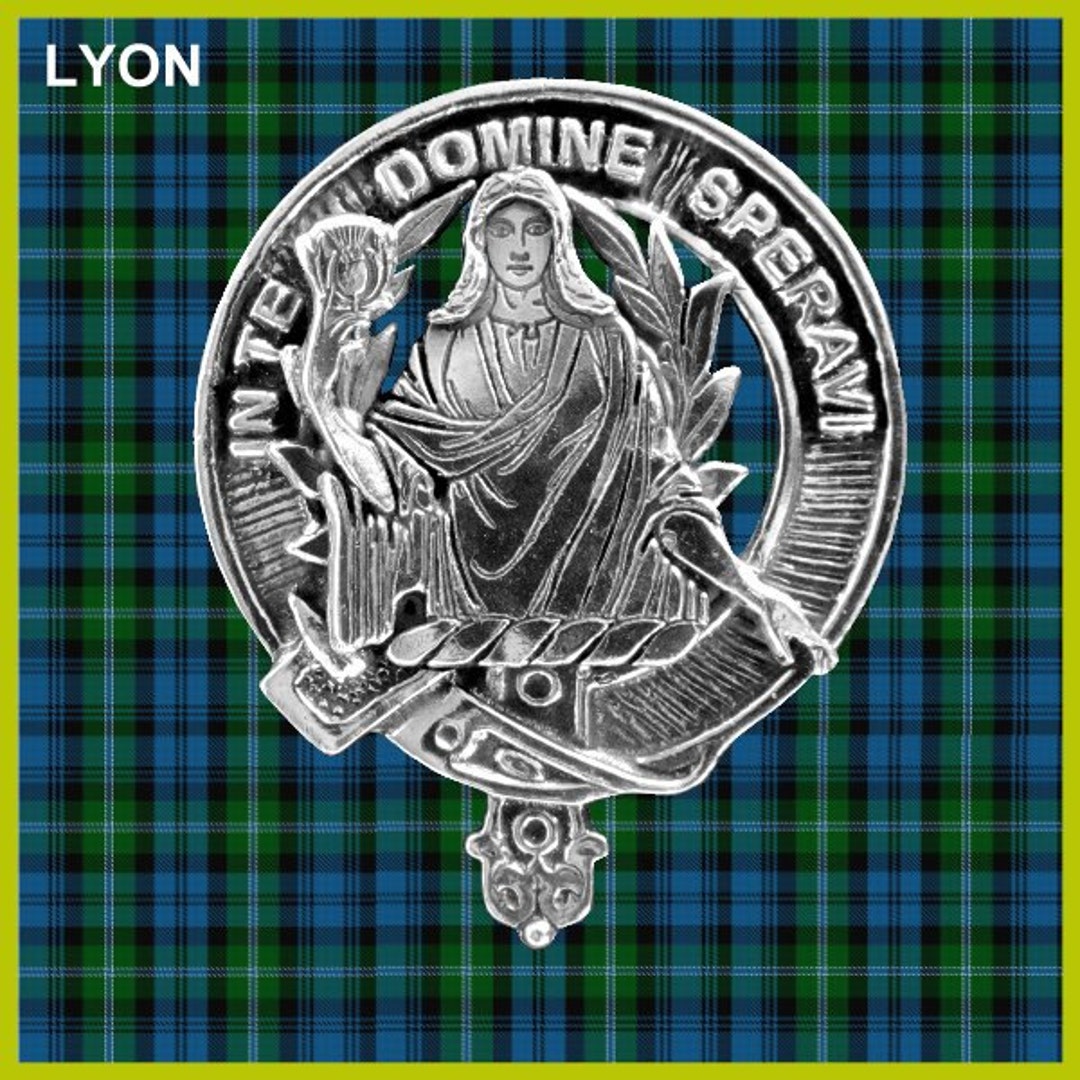 Lyon Clan Crest Scottish Cap Badge CB02 - Etsy