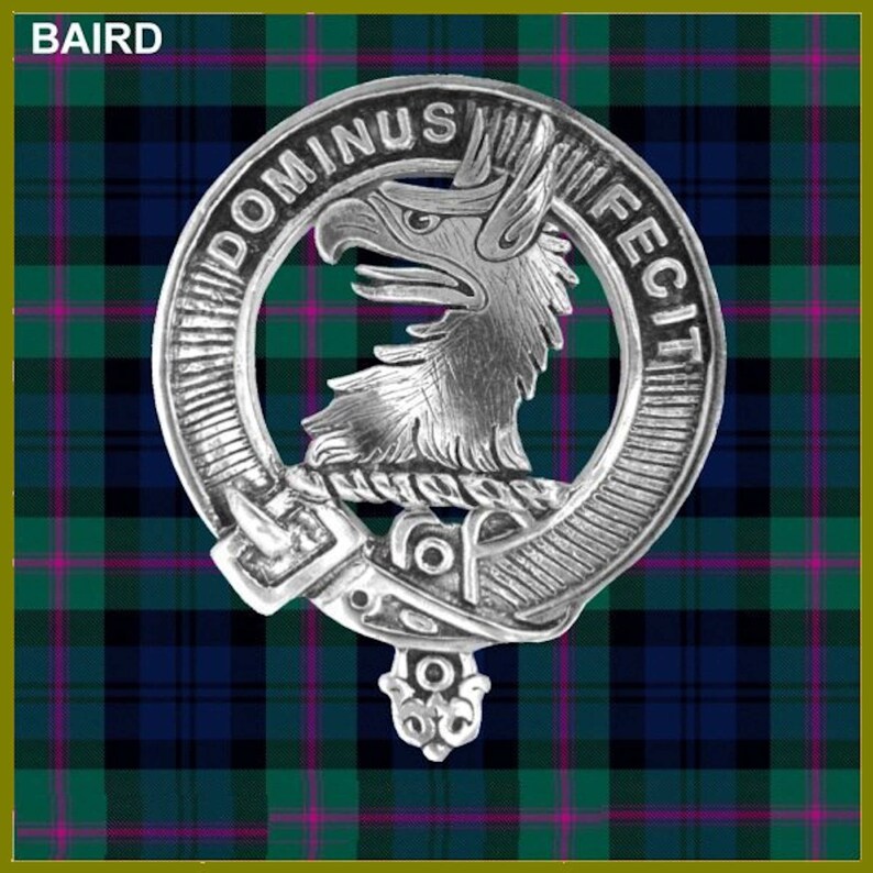 Baird Clan Crest Regular Buckle - Etsy