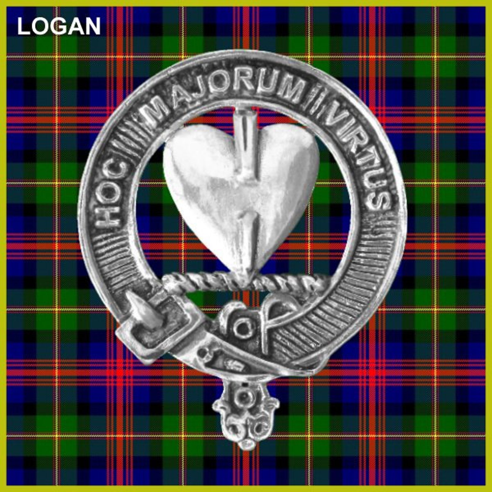 Logan Clan Crest Scottish Cap Badge CB02 - Etsy Australia