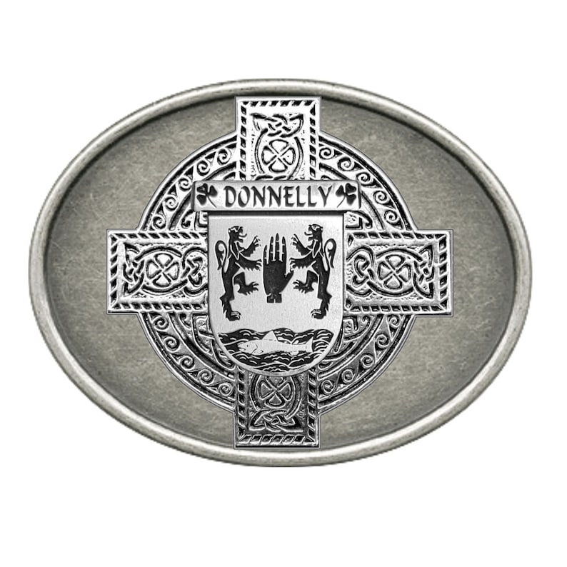 Donnelly Irish Coat of Arms Regular Buckle - Etsy
