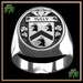 Tully Irish Coat of Arms Gents Ring IC100 - Etsy