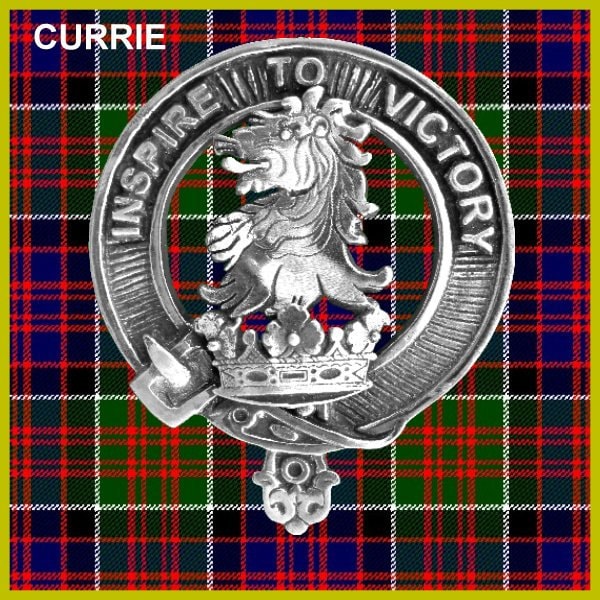 Currie Clan Crest Scottish Cap Badge CB02 | Etsy