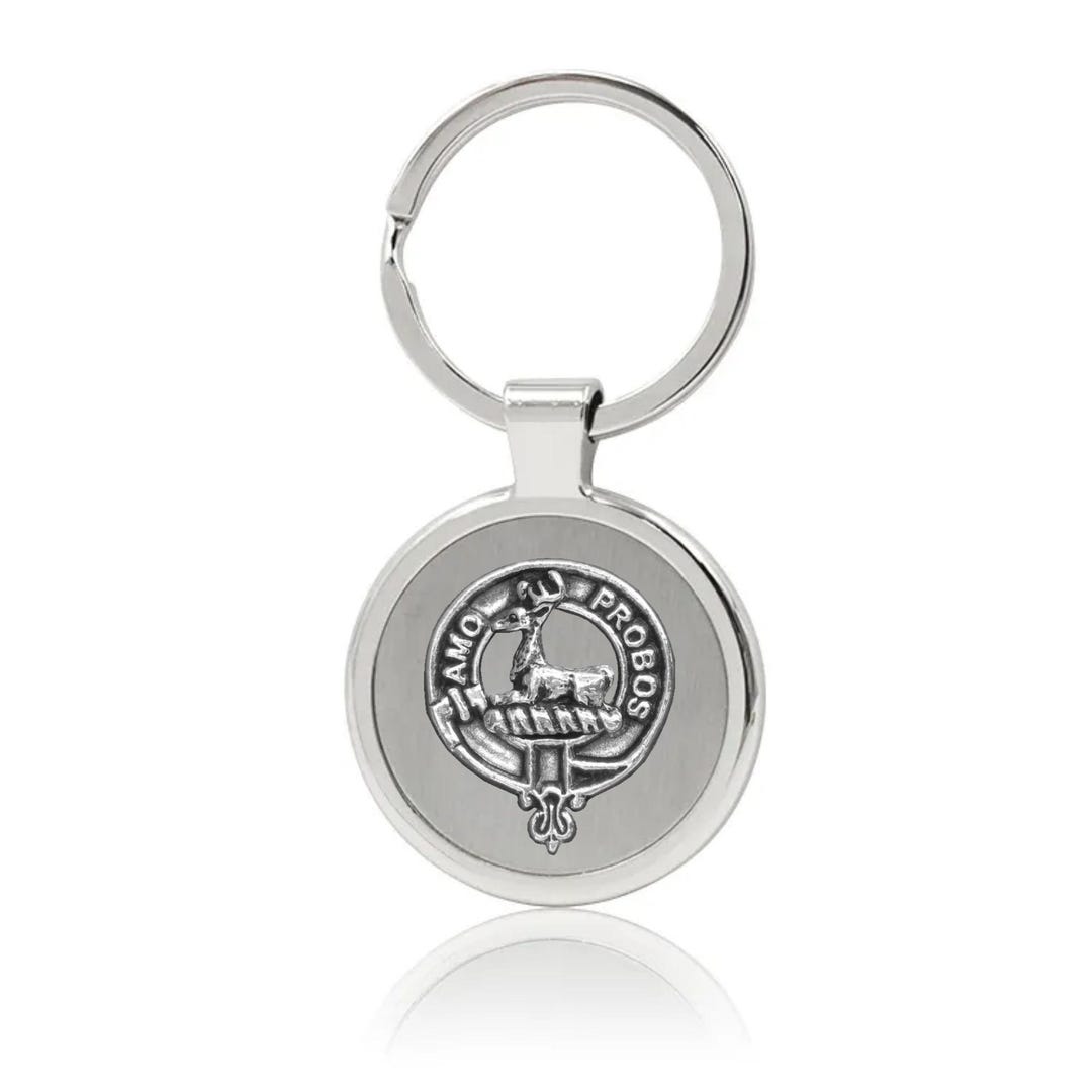 Blair Clan Crest Stainless Steel Key Ring - Etsy