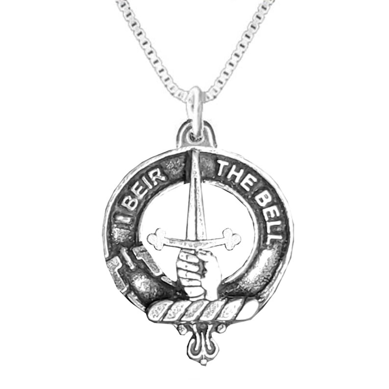 Bell Clan Crest Scottish Pendant CLP02 - Etsy