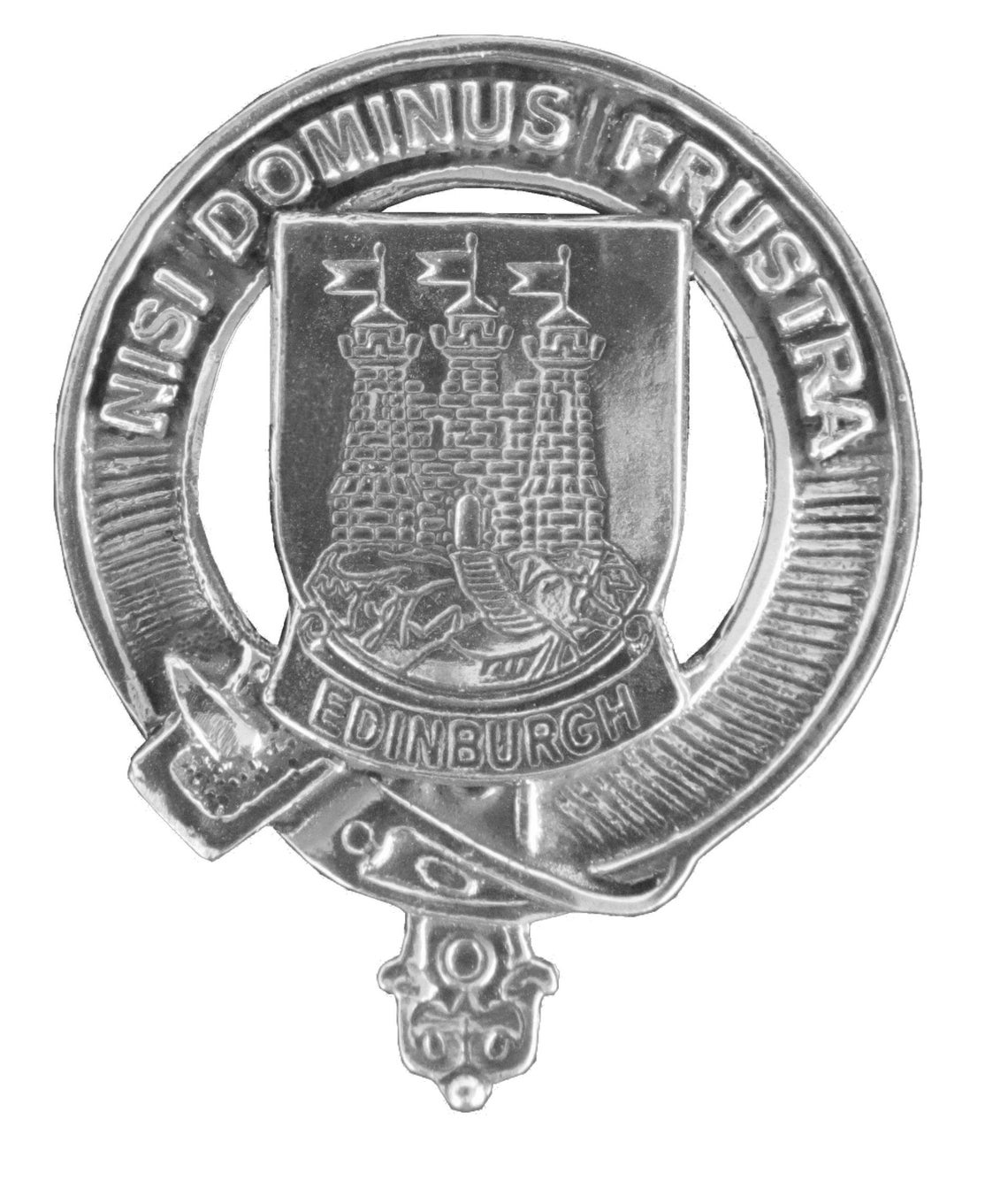 City of Edinburgh 8oz Crest Scottish Badge Flask | Etsy UK