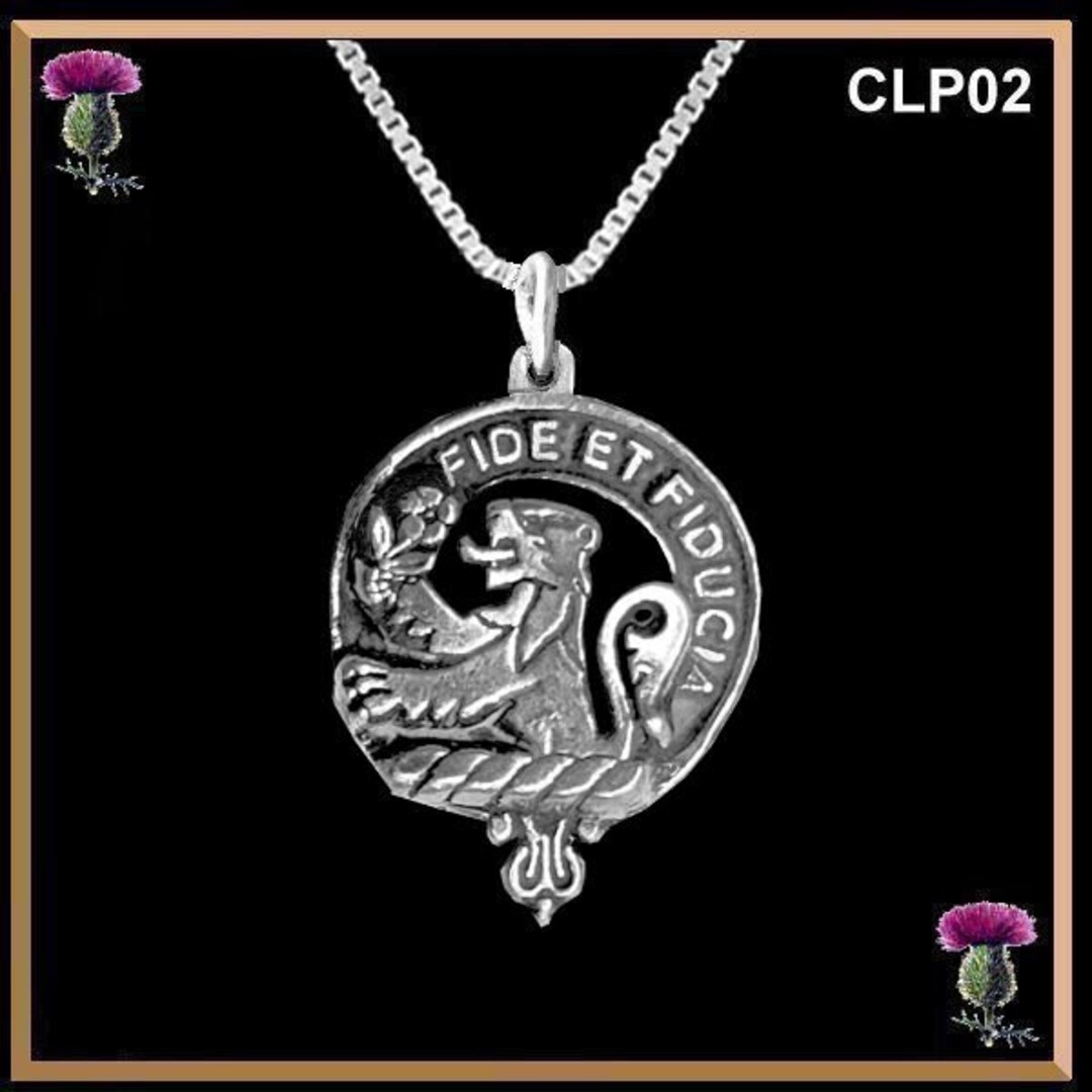 Primrose Clan Crest Scottish Pendant CLP02 - Etsy
