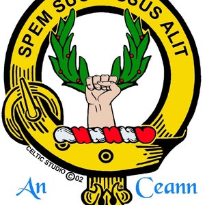 Ross Clan Crest Scottish Cap Badge CB02 - Etsy Canada