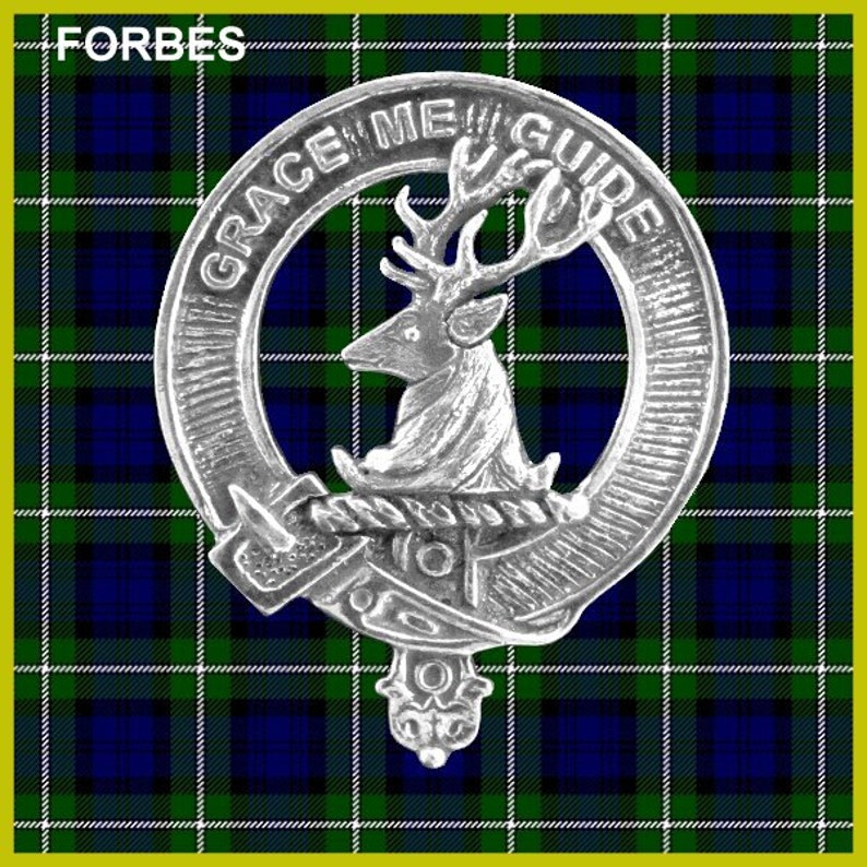 Forbes Clan Crest Scottish Cap Badge CB02 - Etsy