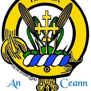 Galloway Clan Crest Scottish Pendant CLP02 - Etsy