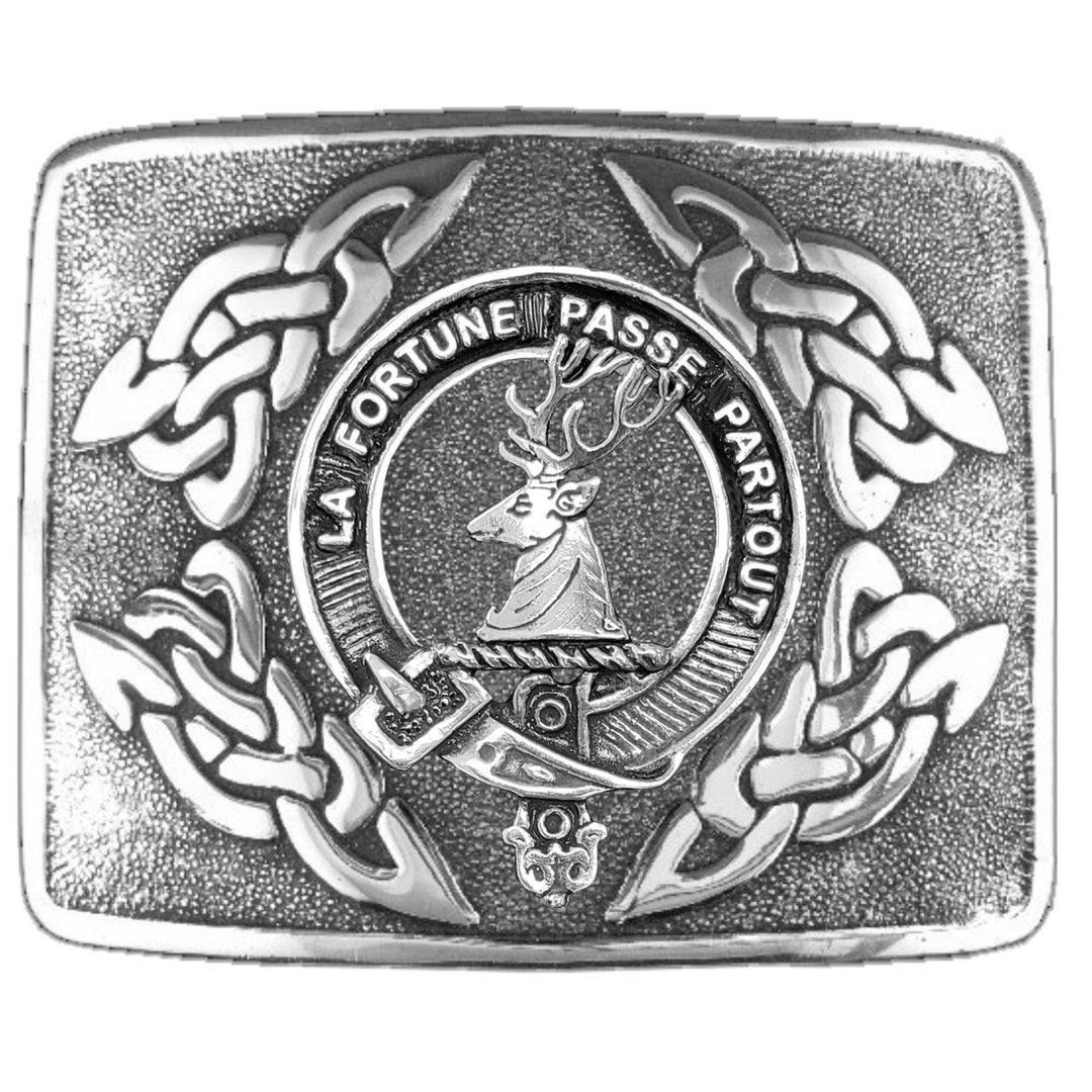 Rollo Clan Crest Interlace Kilt Belt Buckle - Etsy