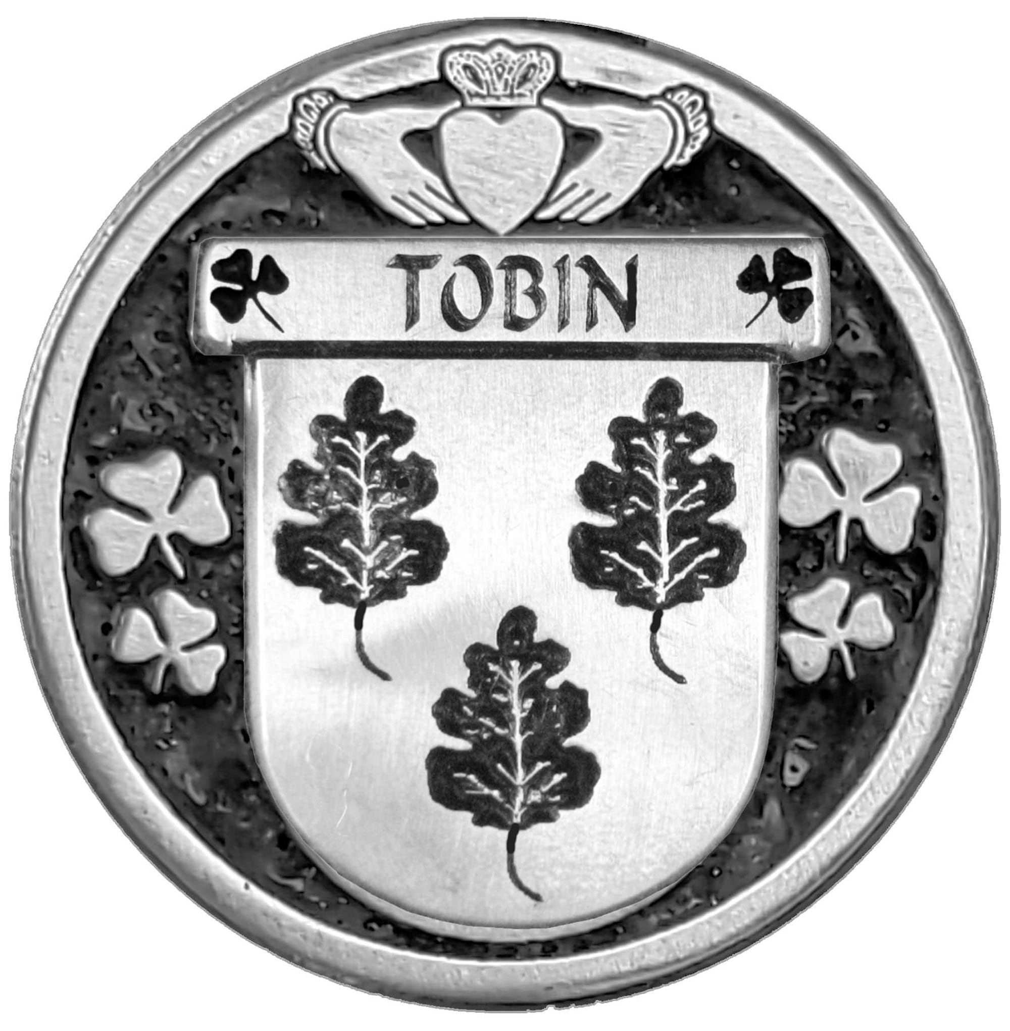 Tobin Irish Coat of Arms Disk Cuff Bracelet - Sterling Silver - Etsy UK