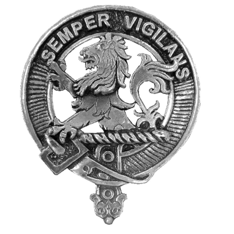 Wilson Lion Clan Crest Scottish Cap Badge CB02 - Etsy