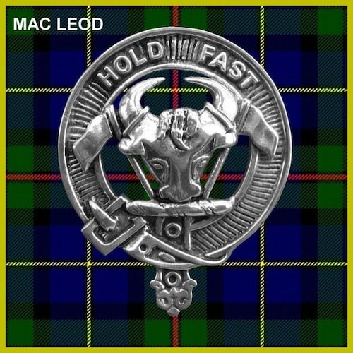 Macleod Clan Crest Scottish Cap Badge CB02 - Etsy