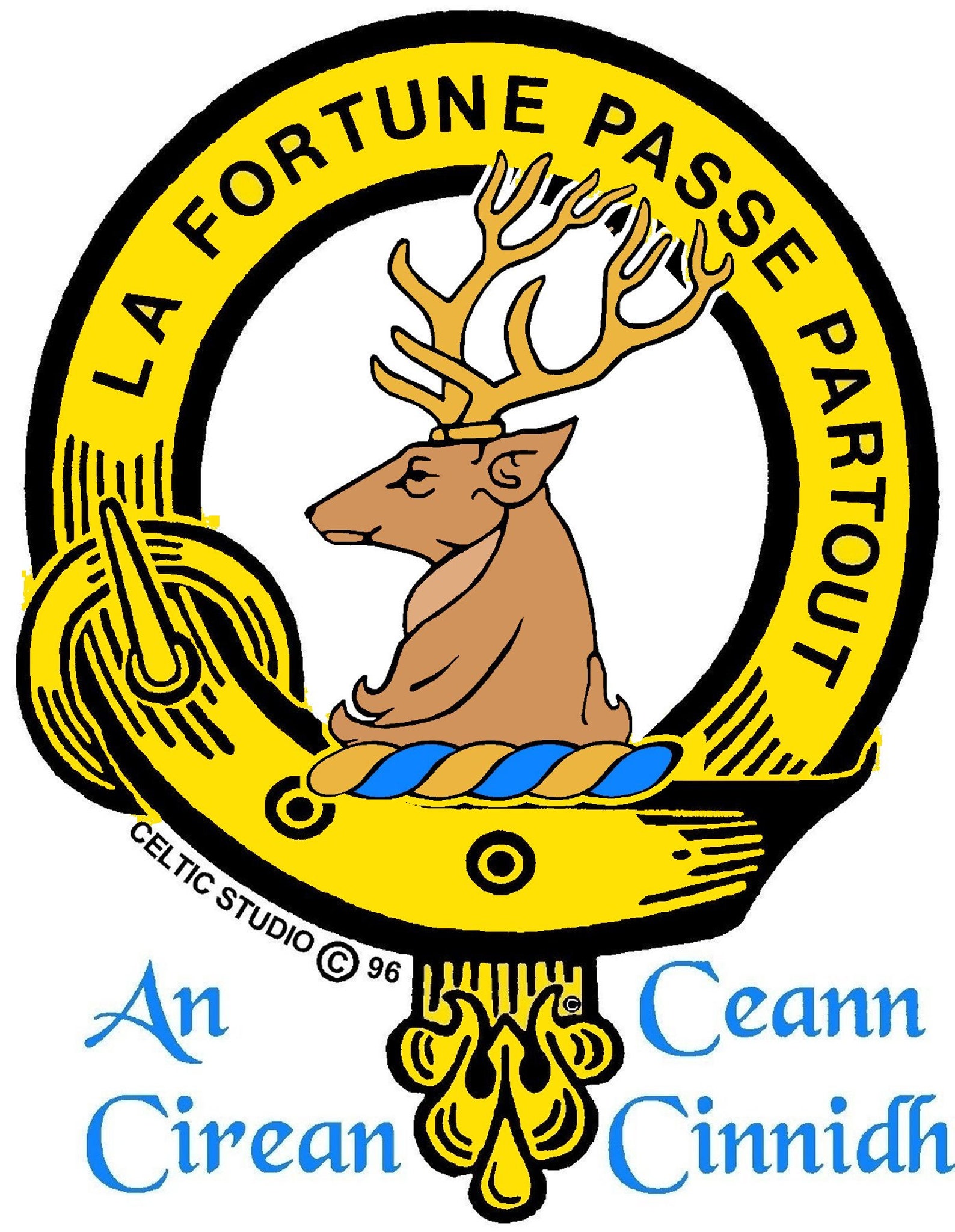 Rollo Clan Crest Scottish Cap Badge CB02 - Etsy Canada