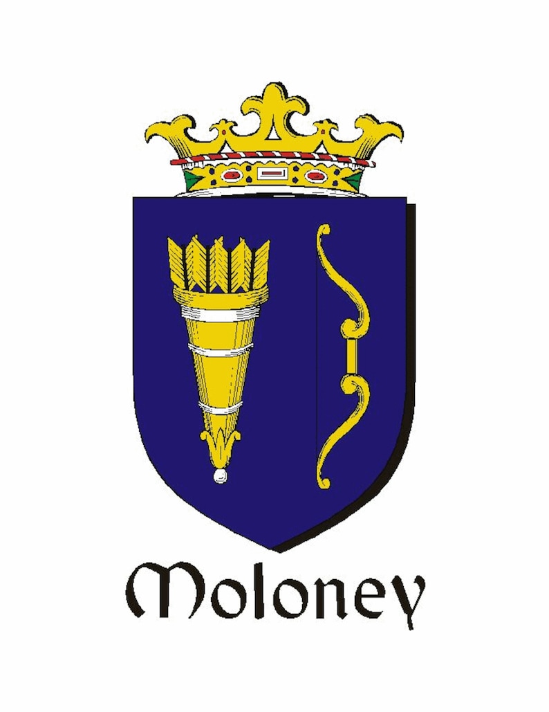Maloney Irish Coat of Arms Regular Buckle - Etsy