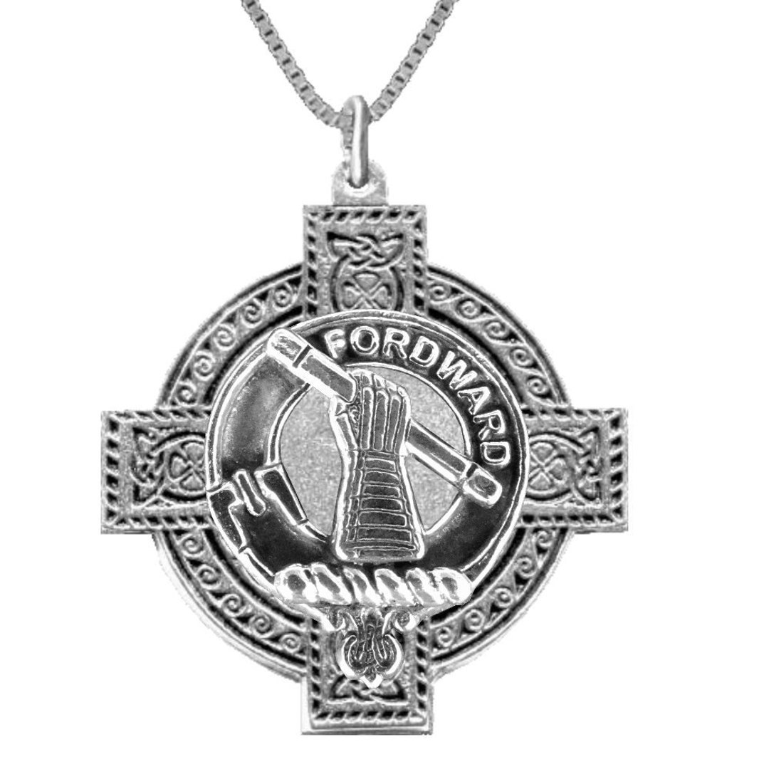 Balfour Clan Crest Celtic Cross Pendant Scottish ~ CLP04 - Etsy