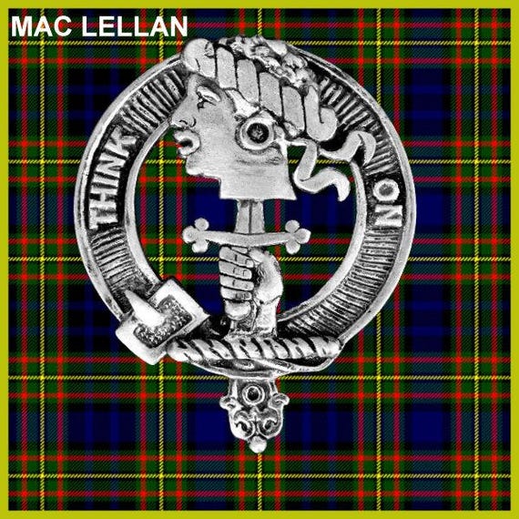 Maclellan Clan Crest Scottish Cap Badge CB02 | Etsy