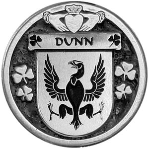 Dunn Irish Coat of Arms Clip Tie Bar - Etsy