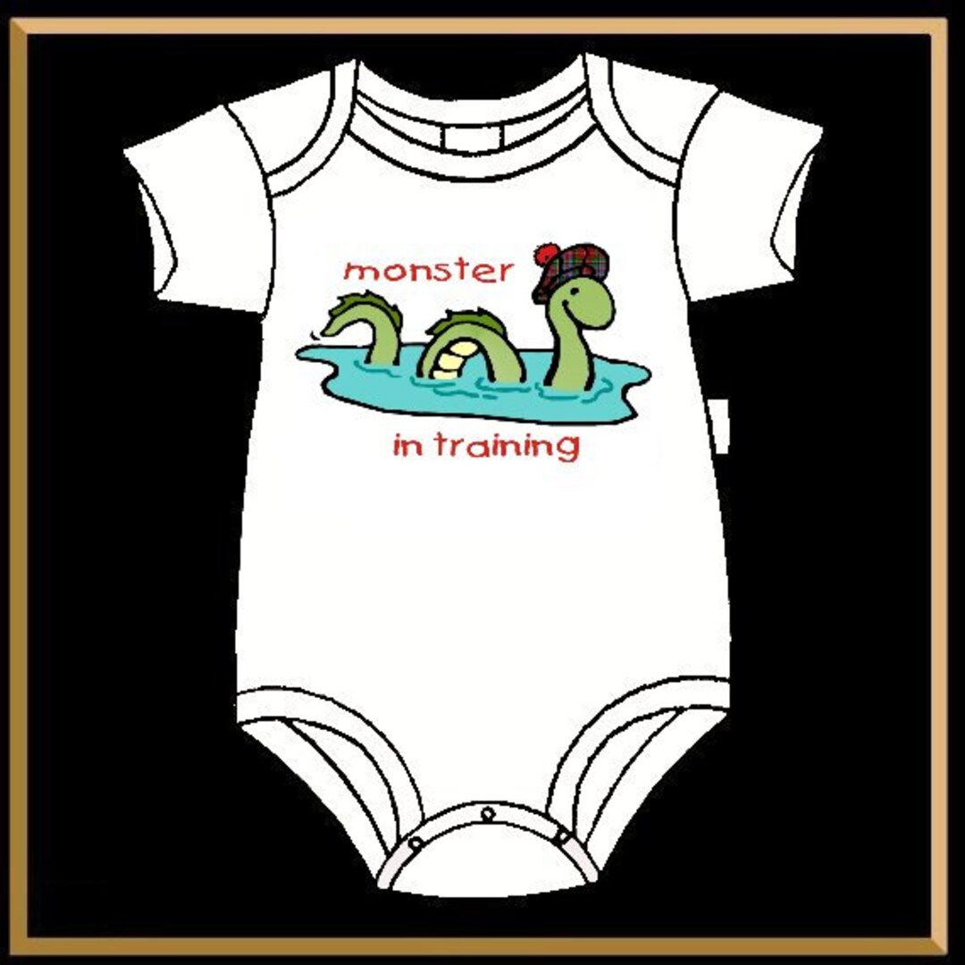 Monster in Training Baby Jumper Infant Bodysuit - Etsy