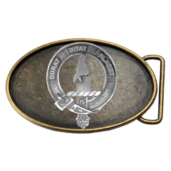 Geddes Clan Crest Regular Buckle - Etsy