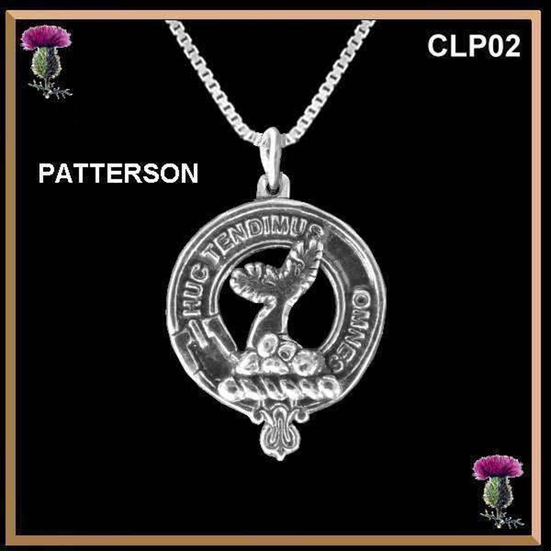 Paterson Clan Crest Scottish Pendant CLP02 - Etsy