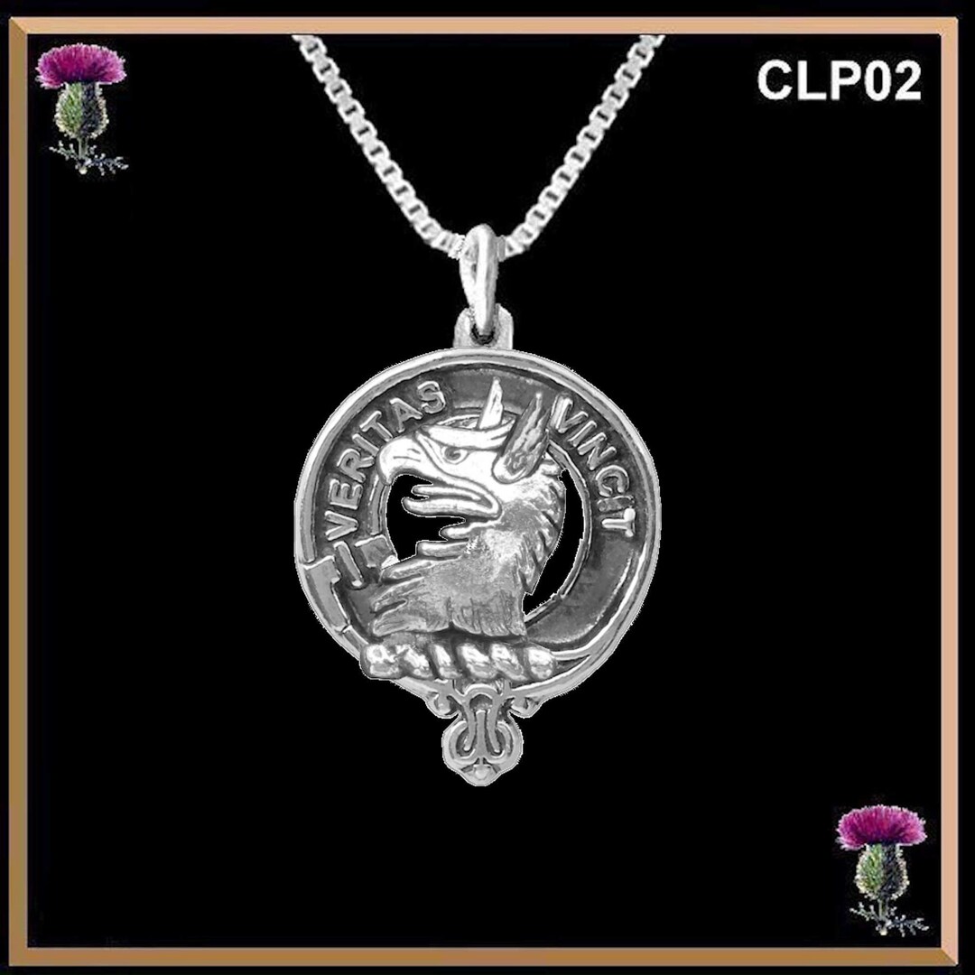 Allison Clan Crest Scottish Pendant CLP02 - Etsy Canada