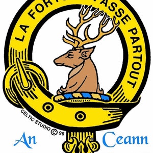 Rollo Scottish Clan Embroidered Crest - Etsy