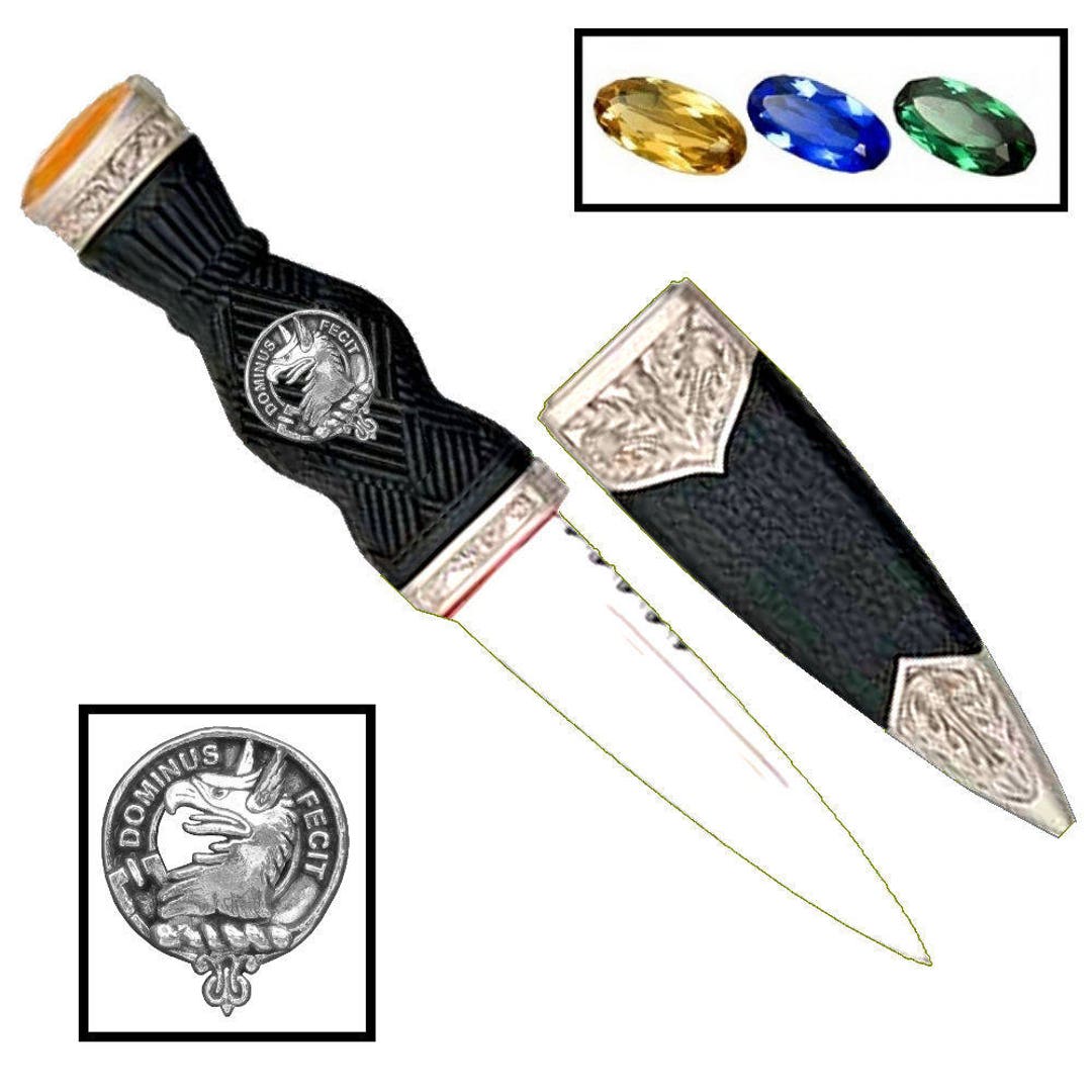 Baird Clan Crest Sgian Dubh, Scottish Knife - Etsy
