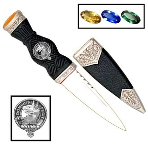 Baird Clan Crest Sgian Dubh, Scottish Knife - Etsy