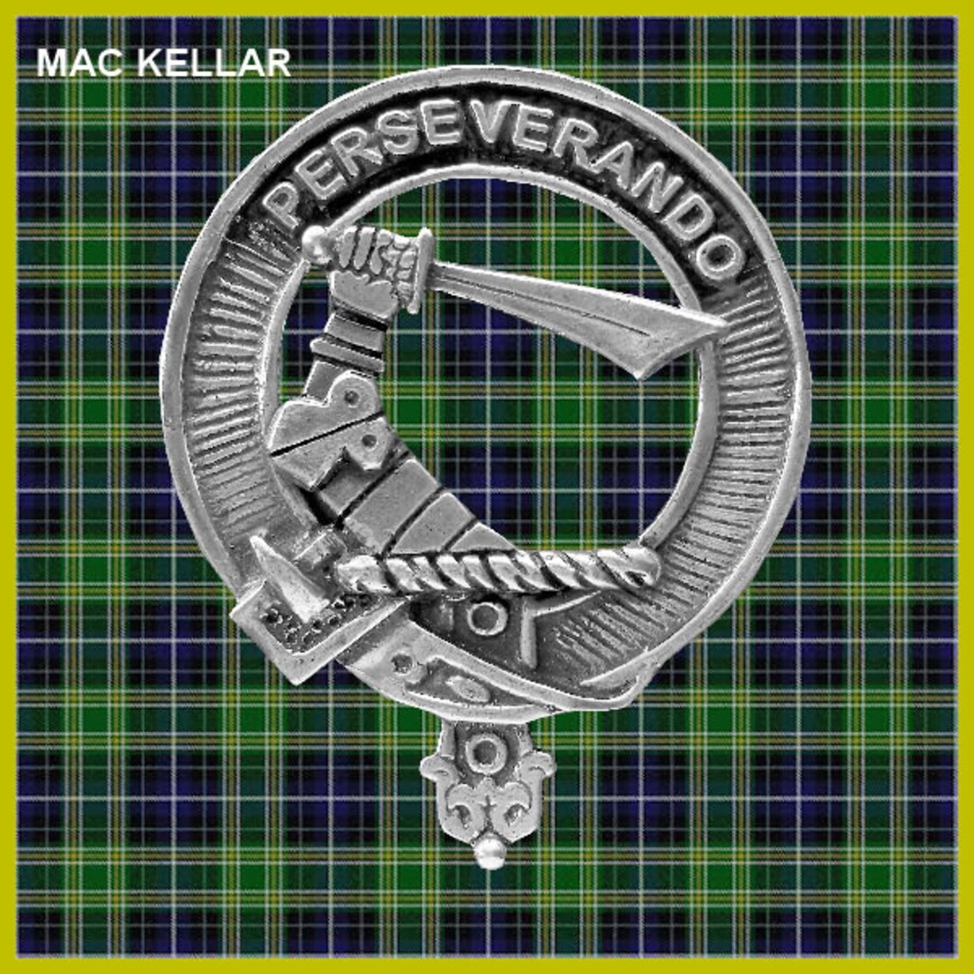 Mackellar Clan Crest Scottish Cap Badge CB02 - Etsy