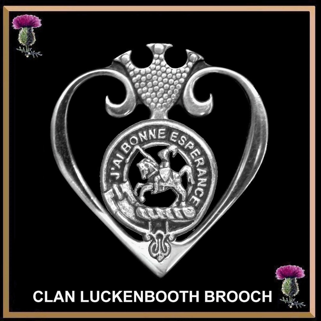Craig Clan Crest Luckenbooth Brooch or Pendant - Etsy