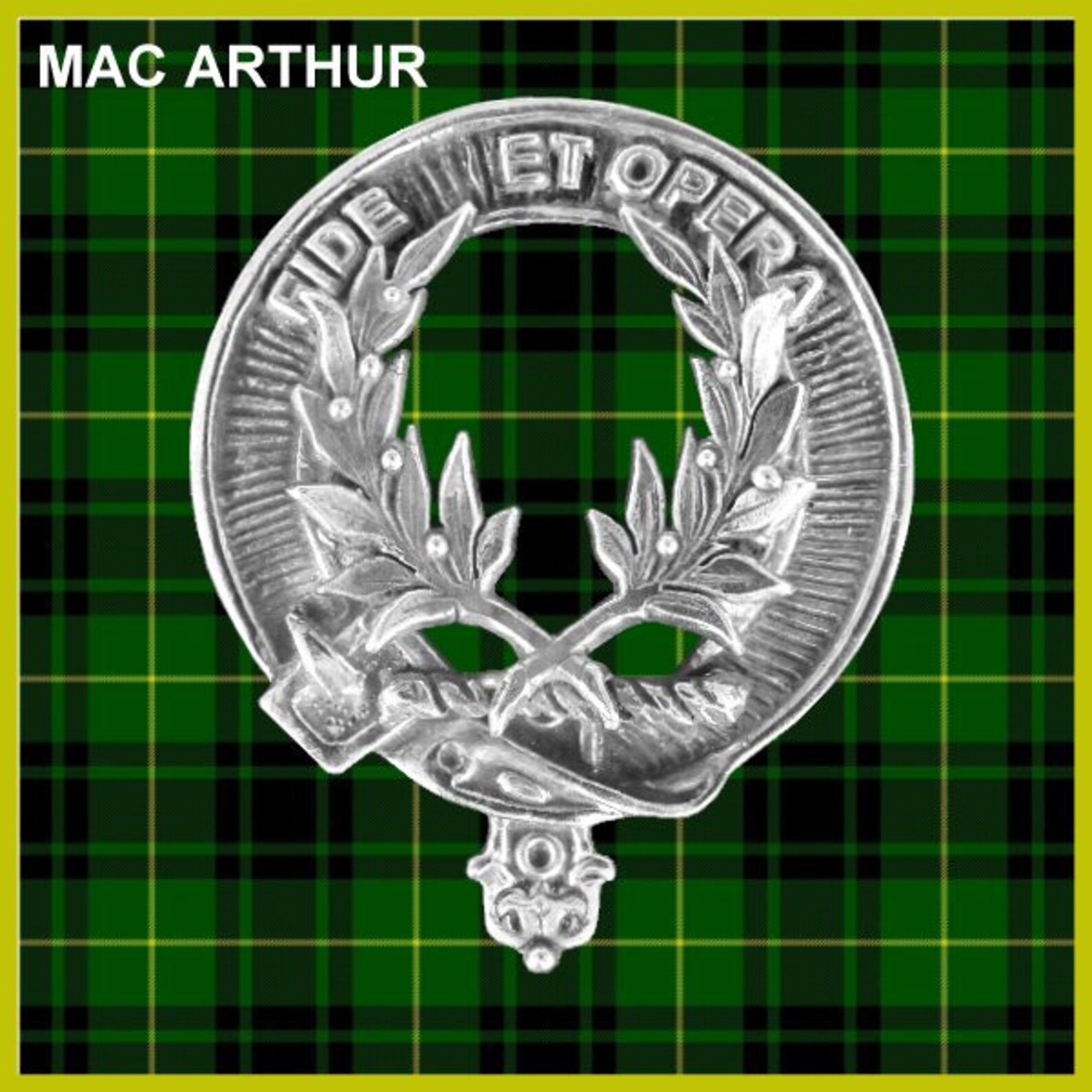 Macarthur 8oz Clan Crest Scottish Badge Stainless Steel Flask - Etsy