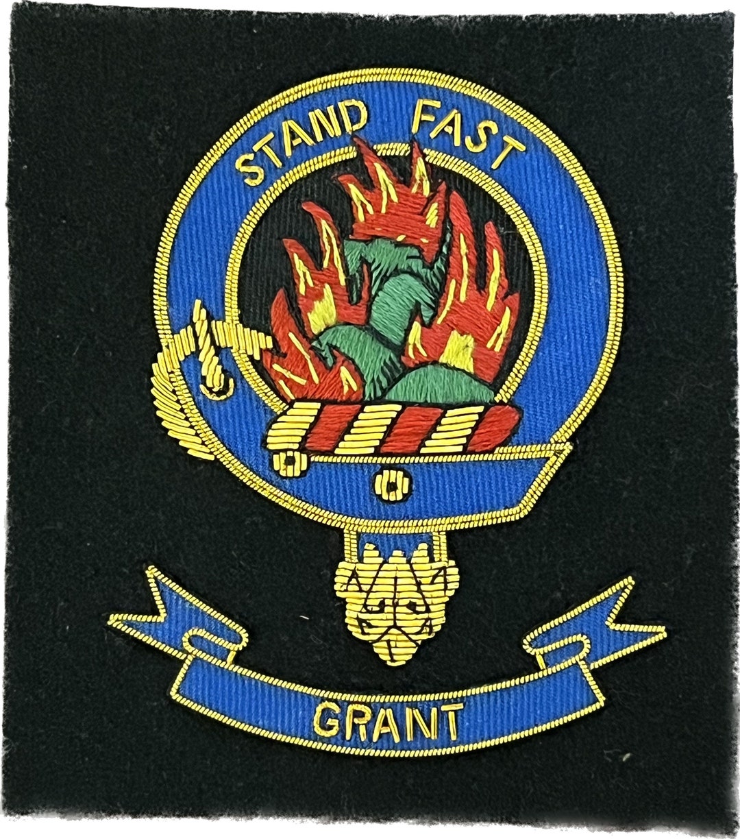Grant Scottish Clan Embroidered Crest - Etsy