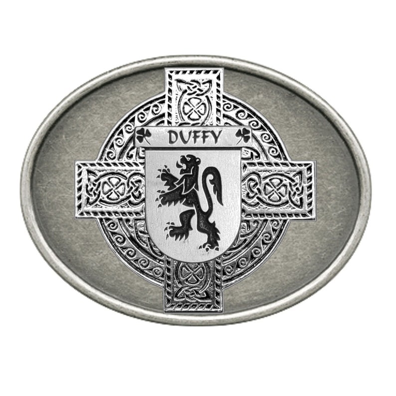 Duffy Irish Coat of Arms Regular Buckle - Etsy