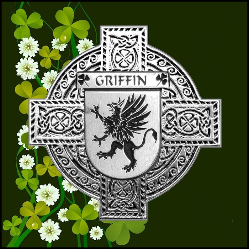 Griffin Irish Coat of Arms Sporran, Genuine Leather - Etsy UK