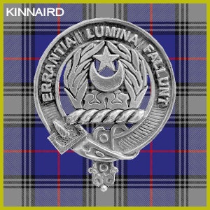 Kinnaird Clan Badge Scottish Plaid Brooch - Etsy