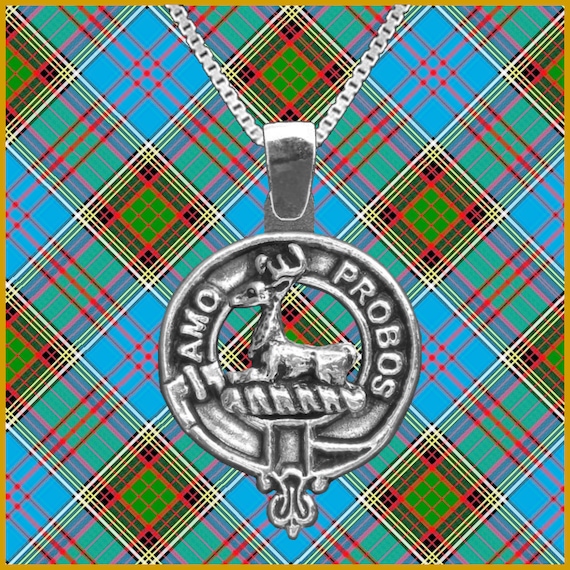 Blair Large 1 Scottish Clan Crest Pendant Sterling | Etsy