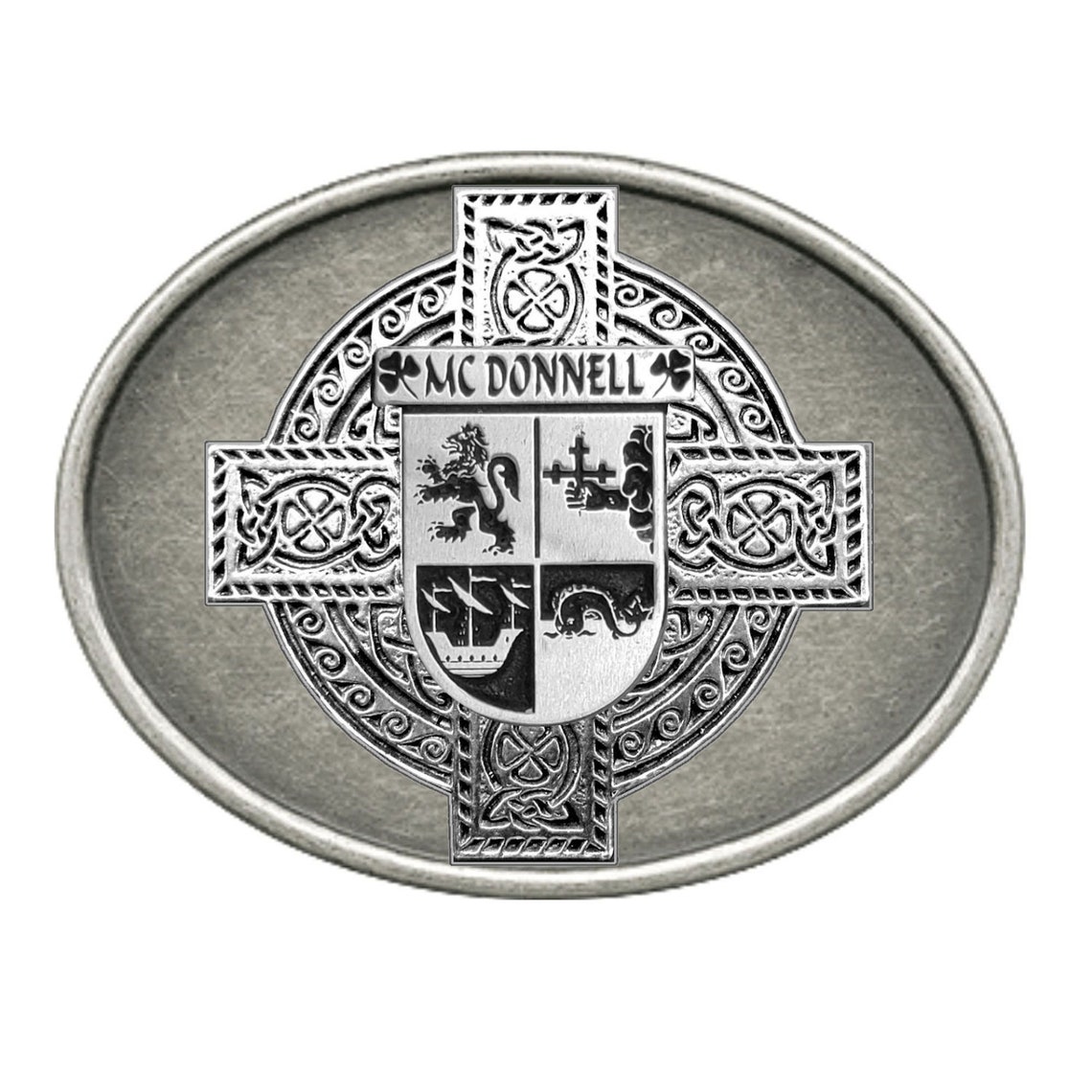 Mcdonnell Irish Coat of Arms Regular Buckle - Etsy