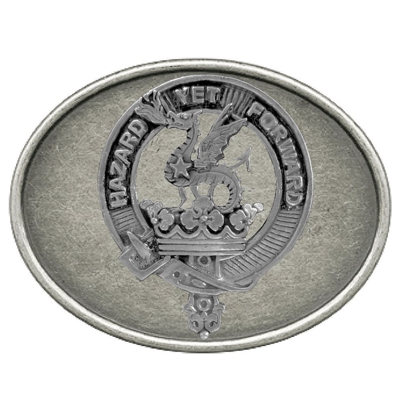 Seton Clan Crest Regular Buckle | Etsy