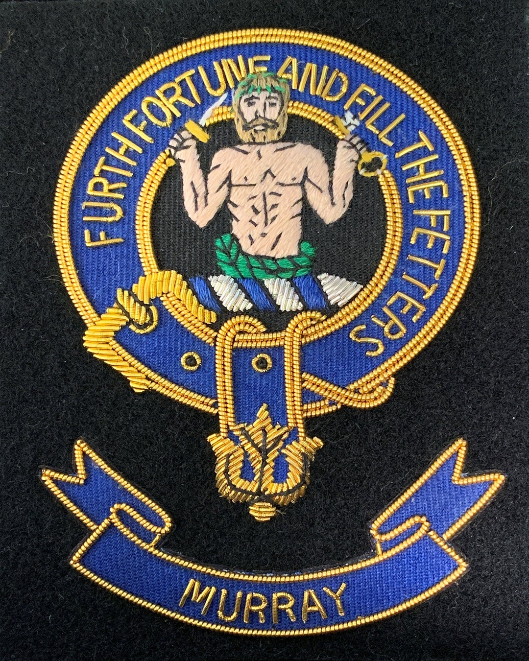 Murray (savage) Scottish Clan Embroidered Crest - Etsy