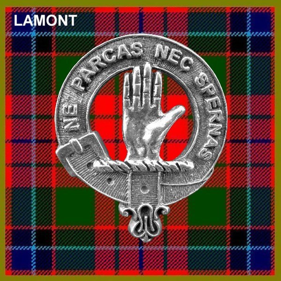 Lamont Clan Crest Scottish Pewter Cap Badge CB01 - Etsy