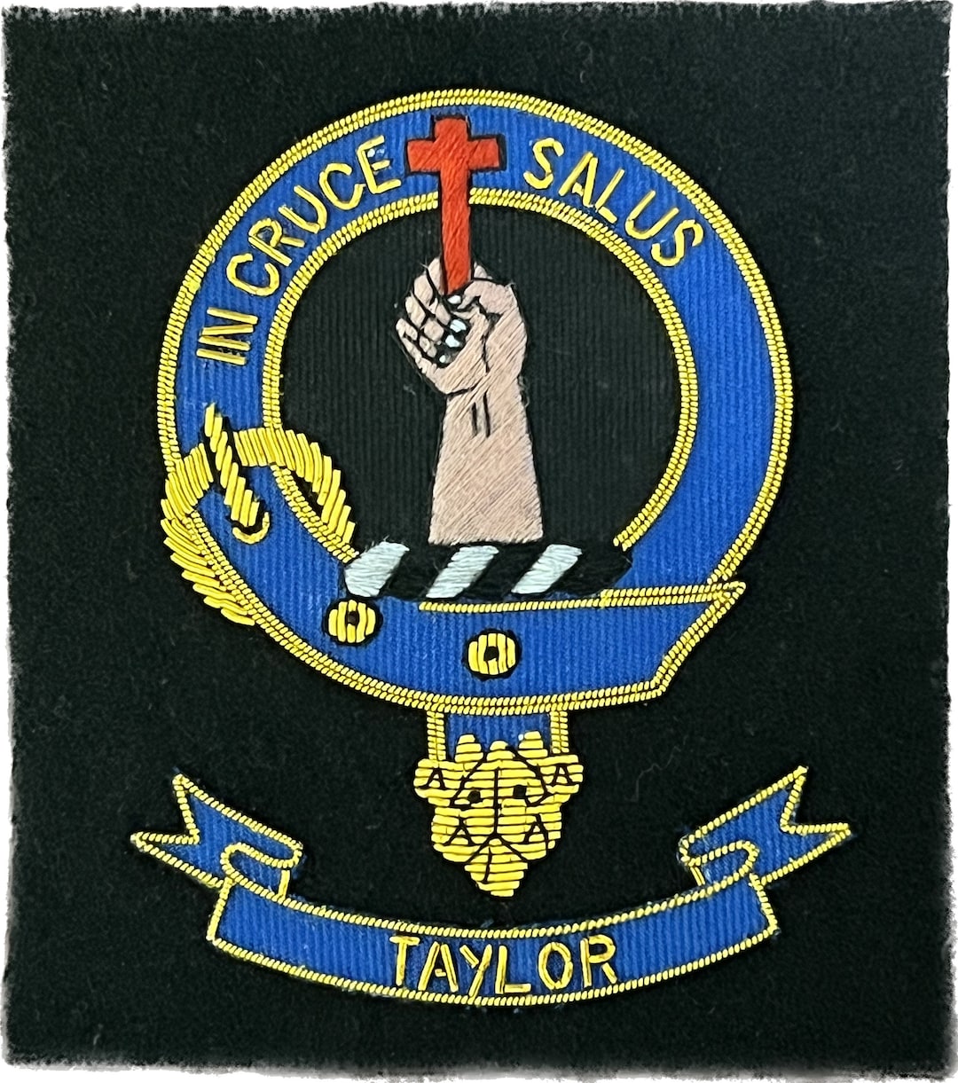 Taylor Scottish Clan Embroidered Crest - Etsy