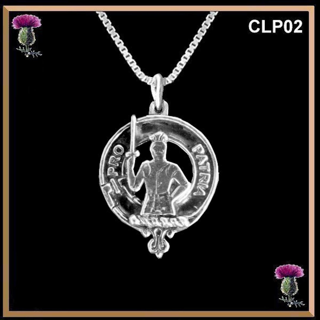 Bannerman Clan Crest Scottish Pendant CLP02 - Etsy
