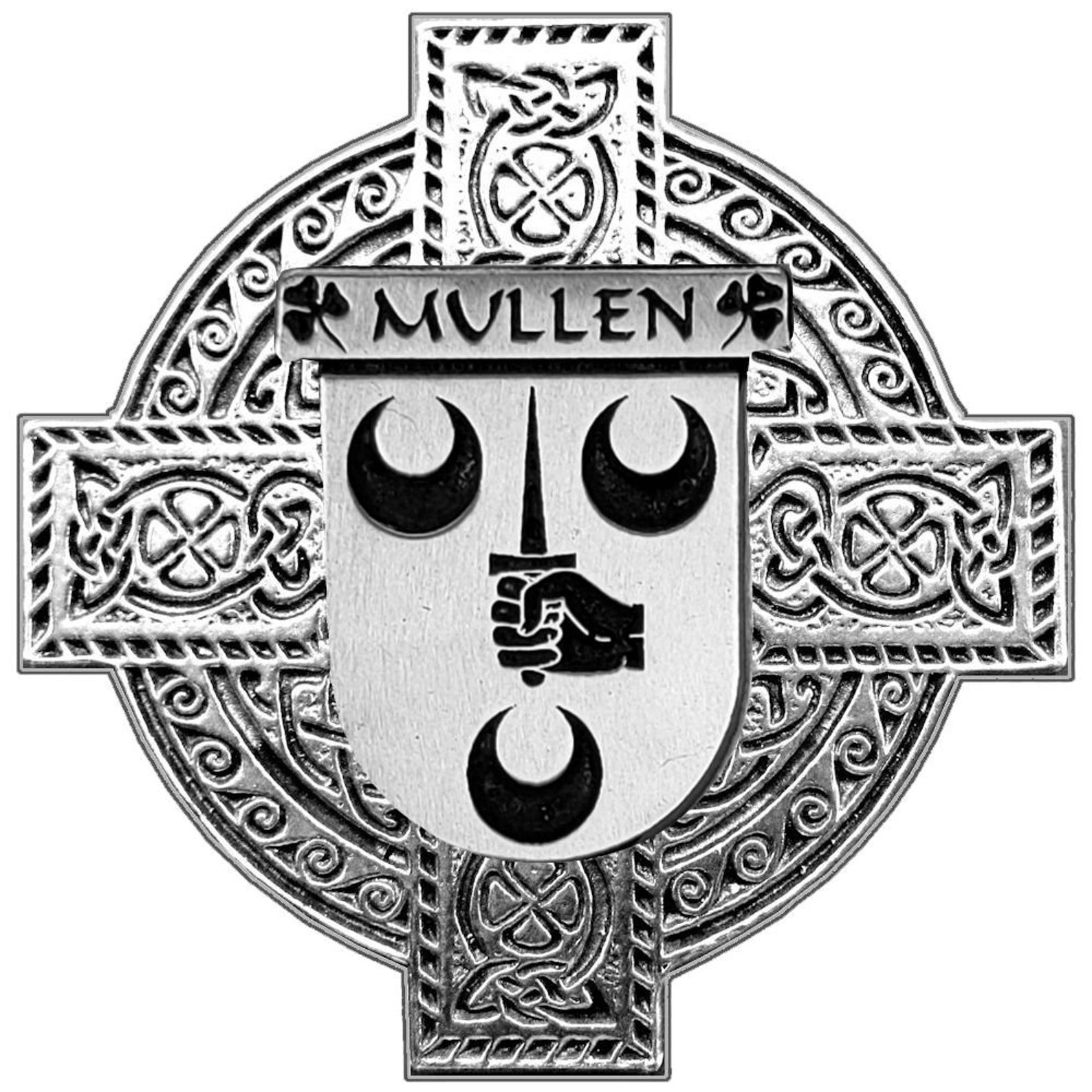 Mullen Irish Coat of Arms Badge Stainless Steel Tankard - Etsy