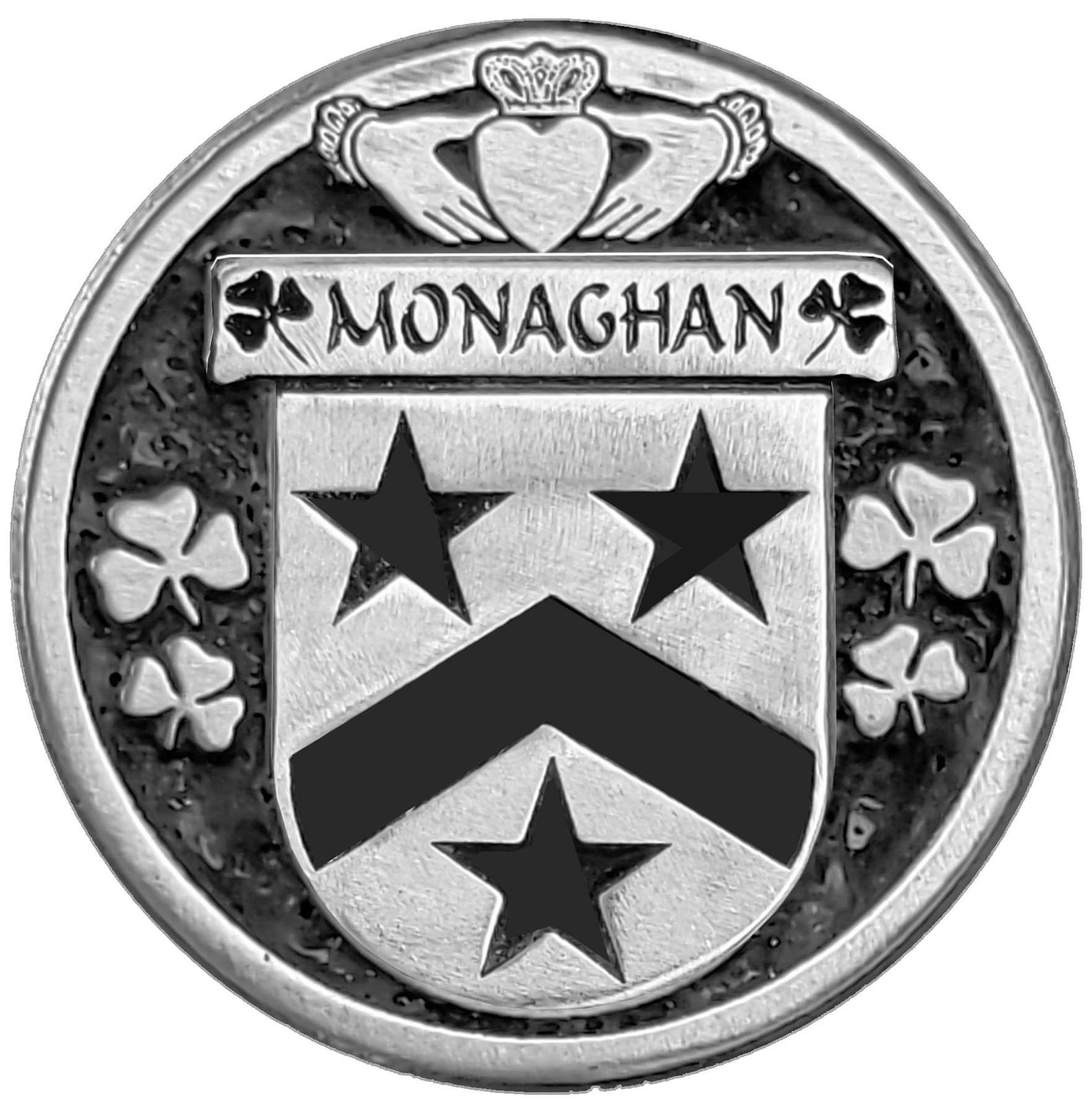 Monaghan Irish Coat of Arms Clip Tie Bar - Etsy