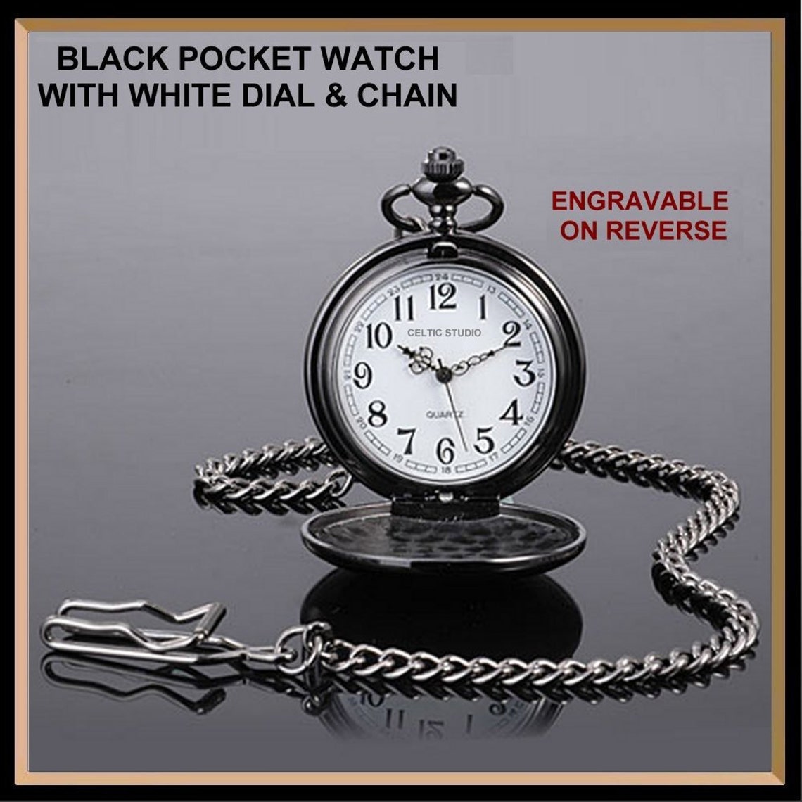 Scottish Clan Crest Pocket Watch - All Clans - Etsy