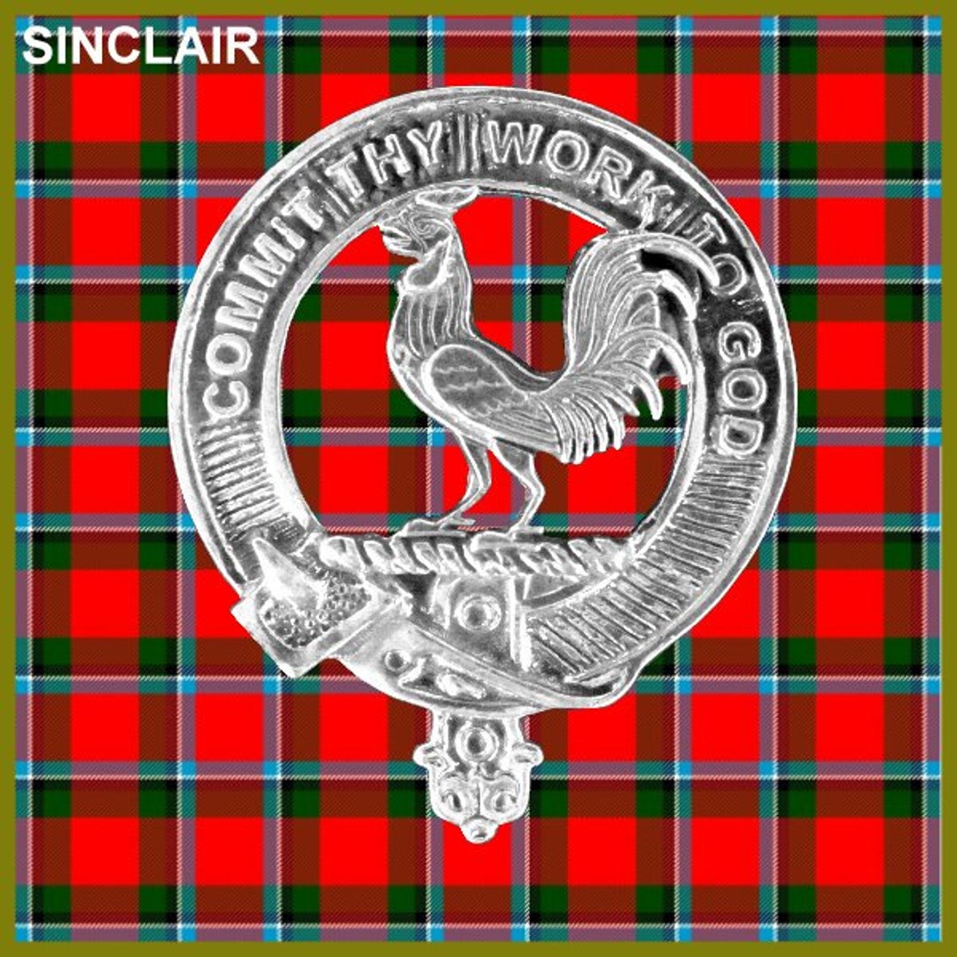 Sinclair Clan Crest Scottish Cap Badge CB02 - Etsy