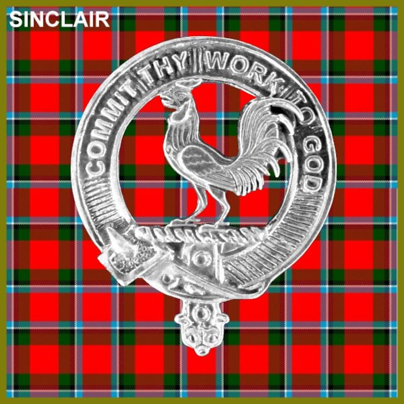 Sinclair Clan Crest Scottish Cap Badge CB02 - Etsy UK